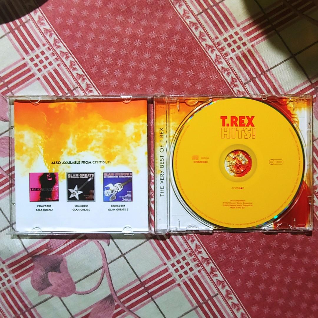 T. Rex - Hits! The Very Best Of T. Rex CD Album, Hobbies & Toys, Music ...