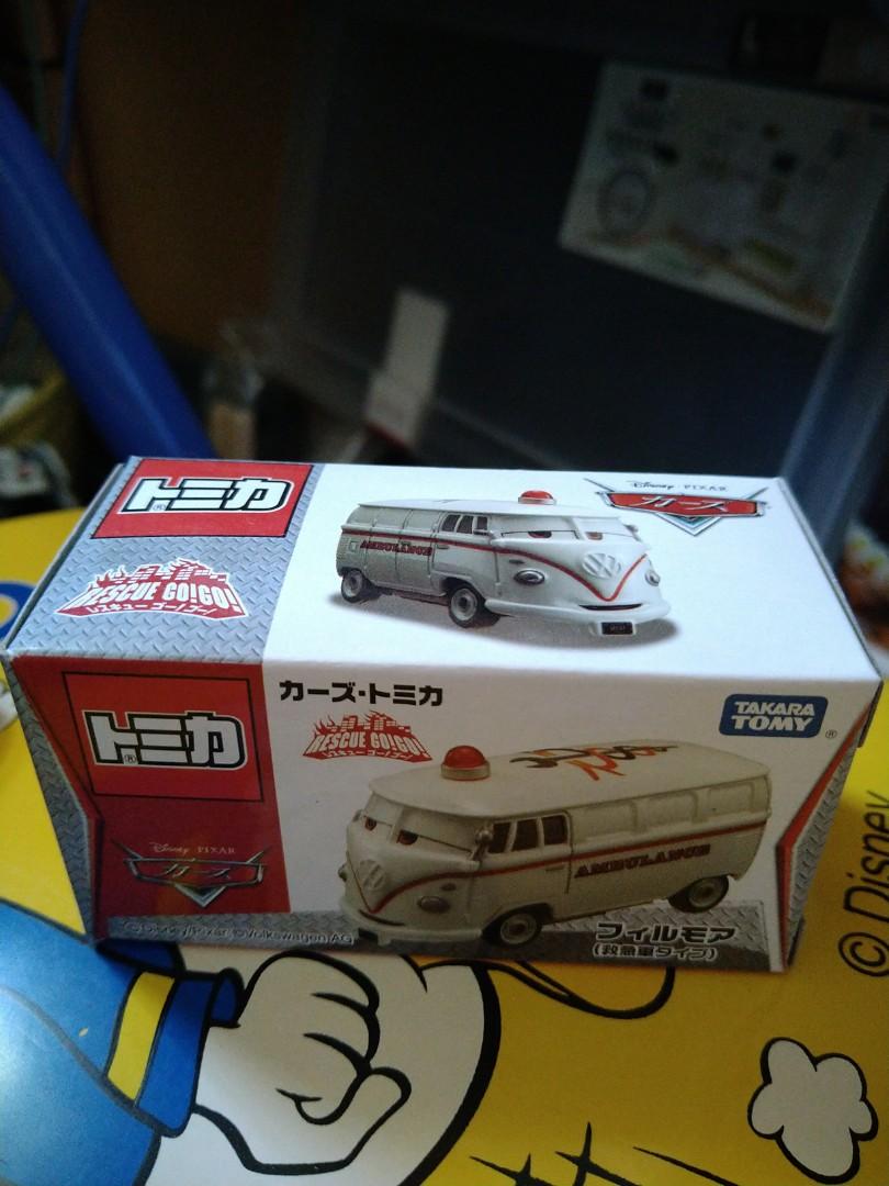 Takara Tomy Ambulance Resue Go Go Disney Pixar 反斗車王 救護車 車仔 Volkswagen ...
