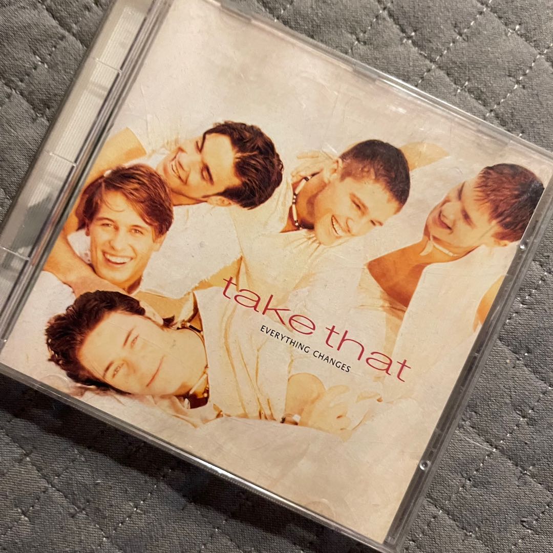 Take That - Everything Changes CD, 興趣及遊戲, 音樂、樂器 & 配件, 音樂與媒體 - CD 及 DVD - Carousell