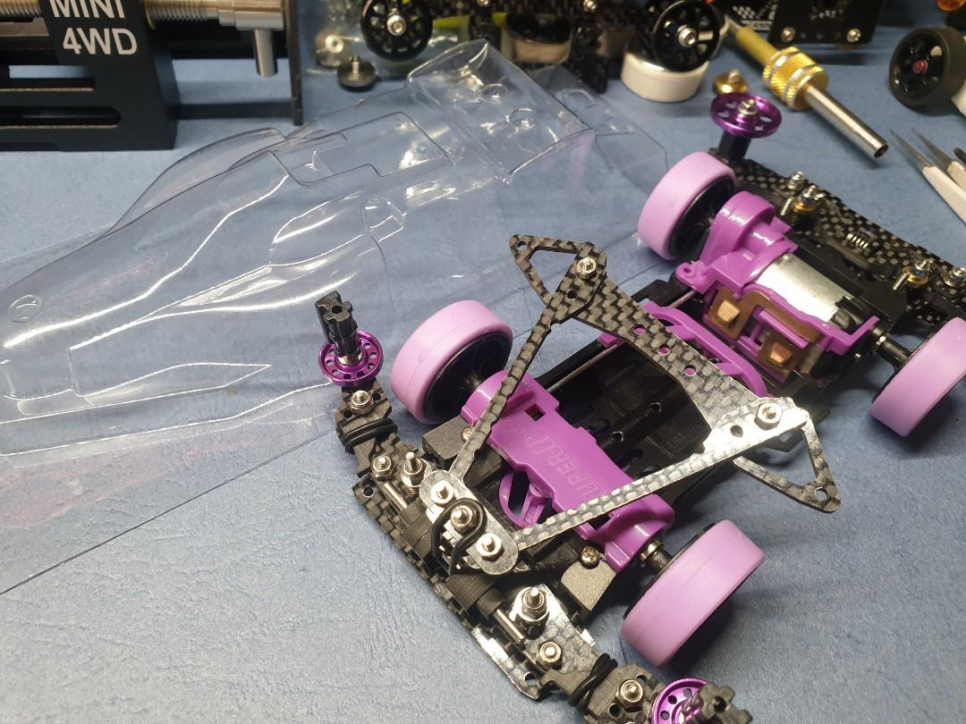 Tamiya mini 4wd , Super 2 /FMA , AT , sliding bumper ,, Hobbies & Toys ...