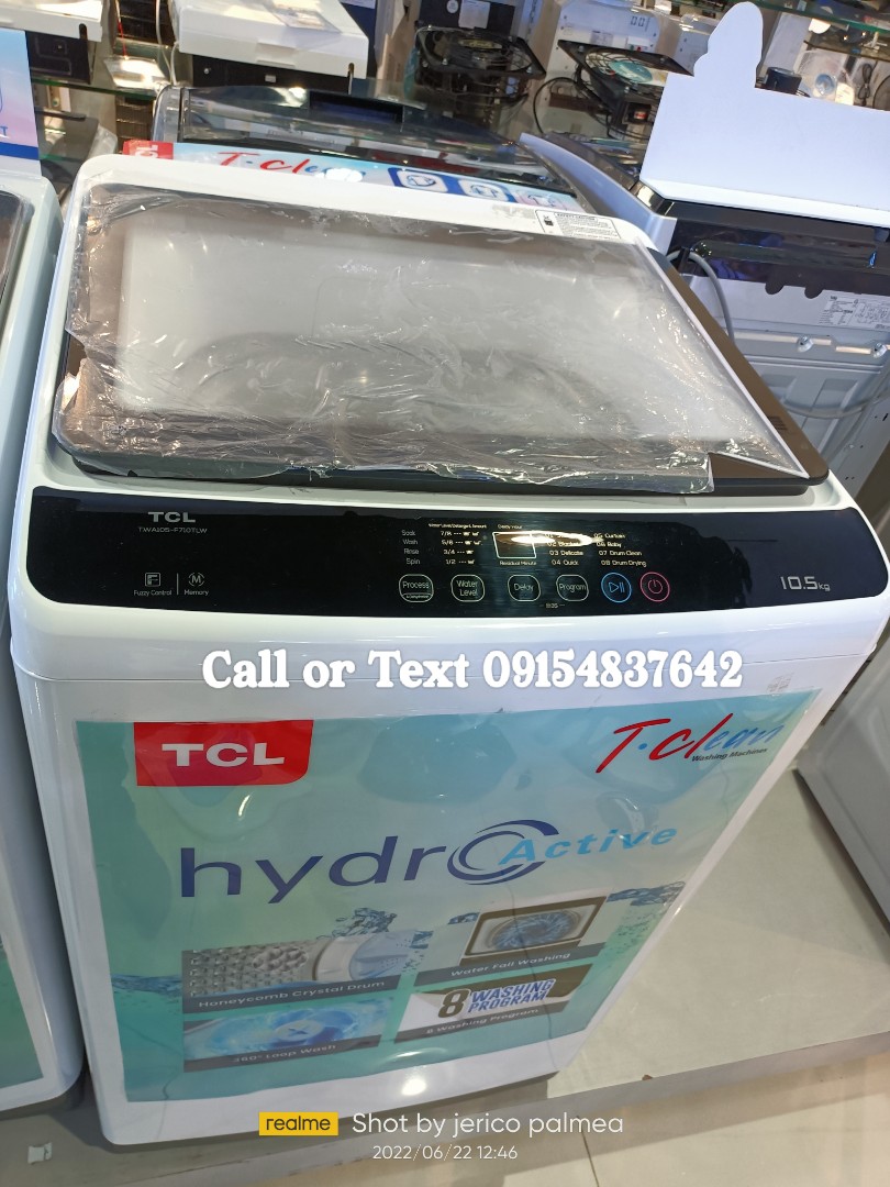 TCL FULLY AUTOMATIC TOPLOAD WASHING MACHINE, TV & Home Appliances ...