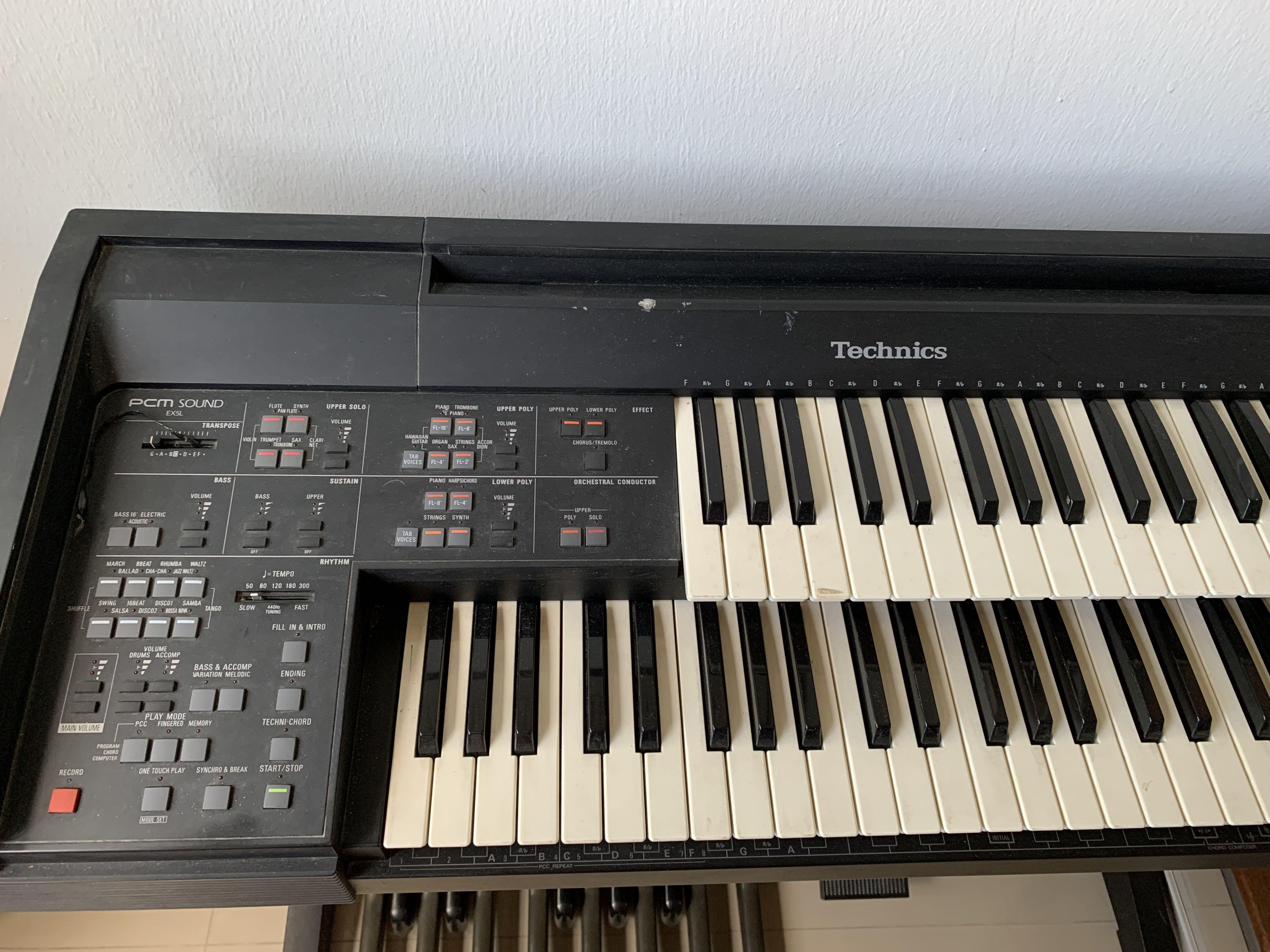 Technics organ, Hobbies & Toys, Music & Media, Musical Instruments on ...