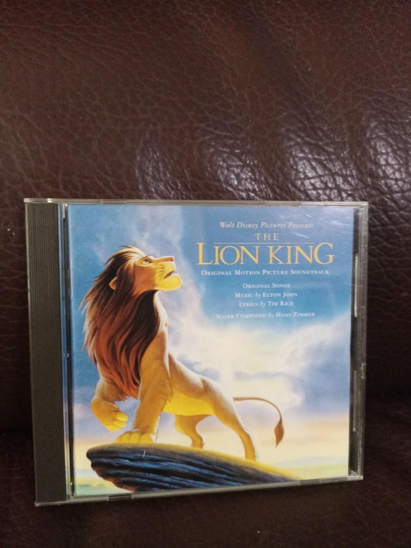 the lion king soundtrack cd, 興趣及遊戲, 音樂、樂器 & 配件, 音樂與媒體 - CD 及 DVD ...