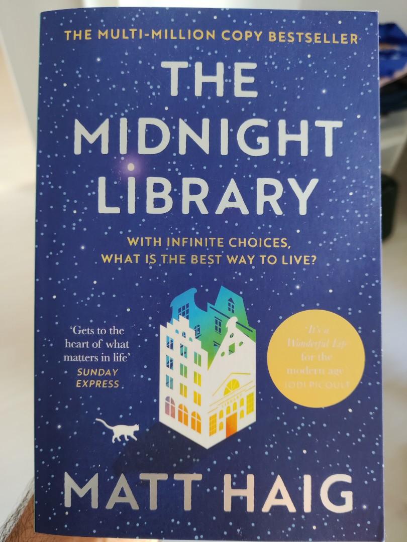 The Midnight Library Book (by Matt Haig), Hobbies & Toys, Books ...