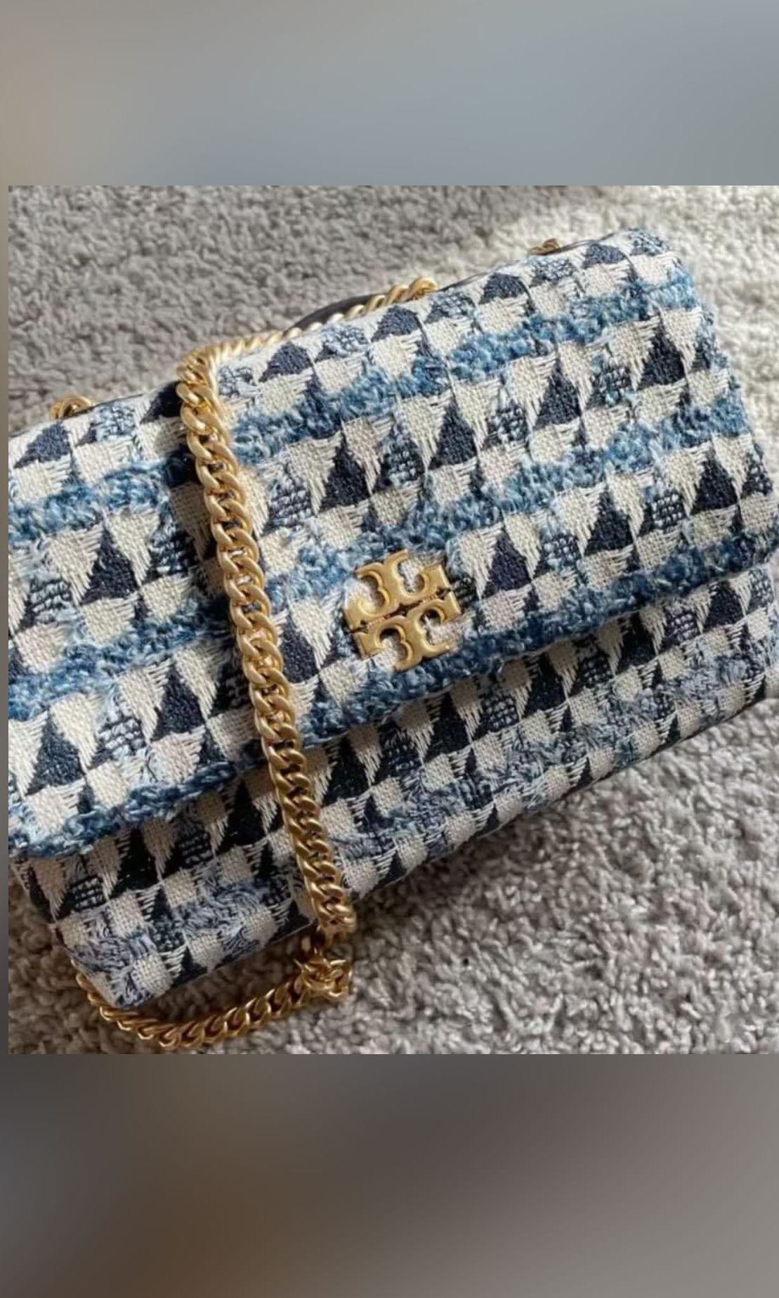 Tory Burch Tweed Bag, Women's Fashion, Bags & Wallets, Shoulder Bags on ...