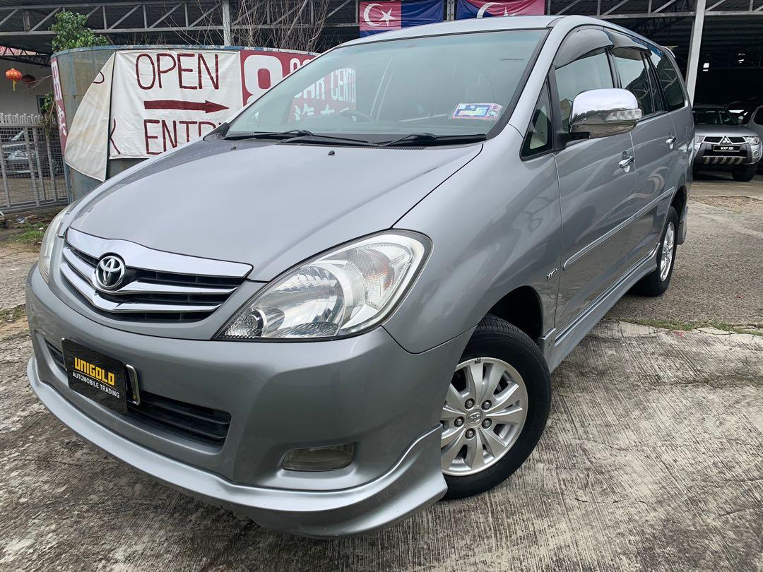 Toyota Innova 2.0 G (A) 2010, Cars, Cars for Sale on Carousell