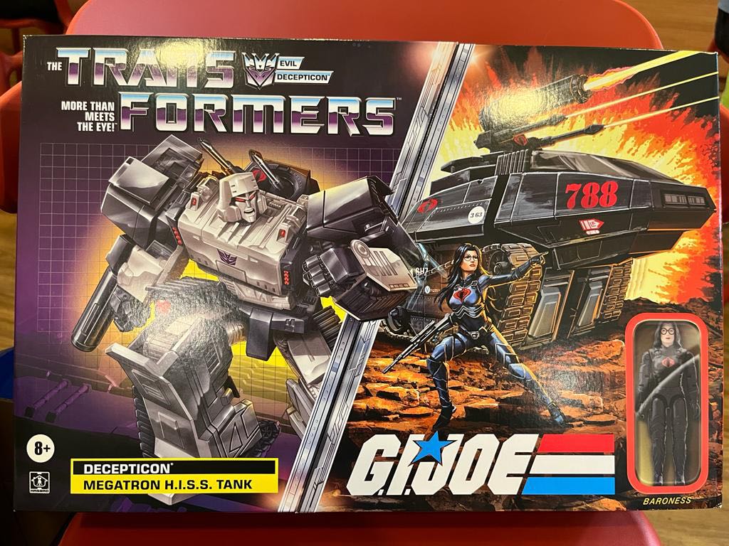 Transformers Collaborative GI Joe Mash Up Megatron H.I.S.S Tank and Baroness, Hobbies & Toys ...