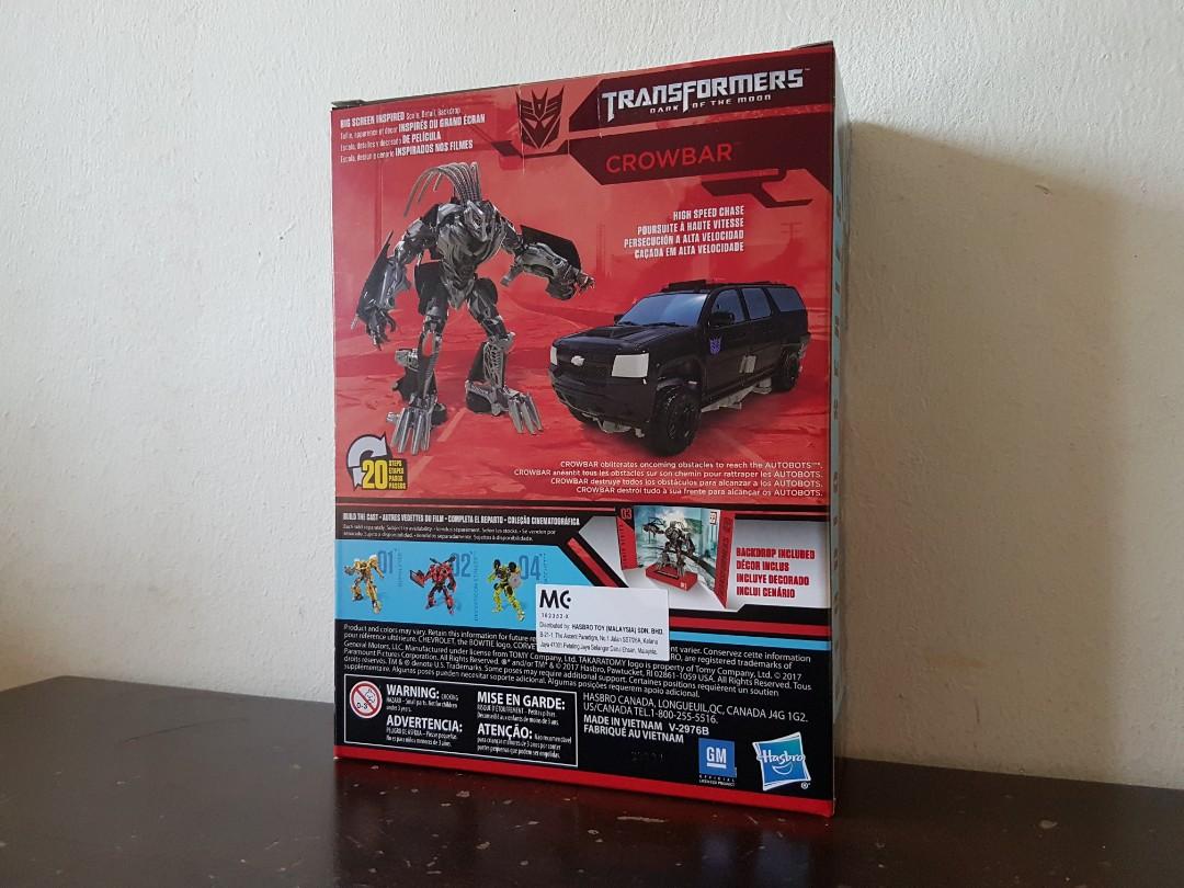 Transformers Studio Series Generation Deluxe CROWBAR 03 SS03 MISB ...