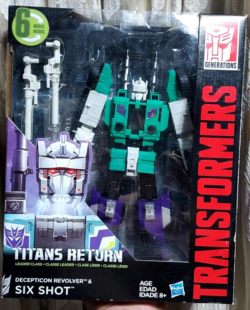Transformers Titans Return Sixshot and Revolver, Hobbies & Toys, Toys ...