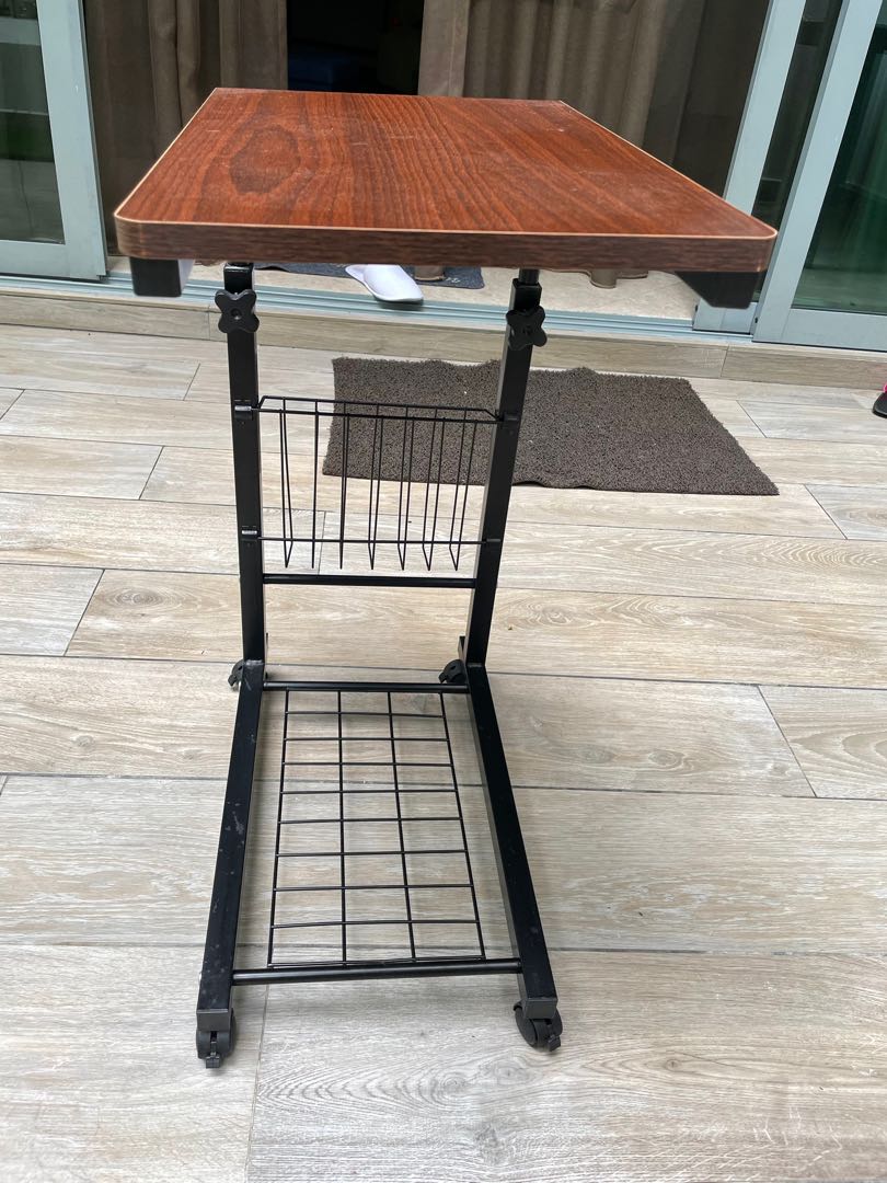 Trolley Side Table, Furniture & Home Living, Furniture, Shelves ...