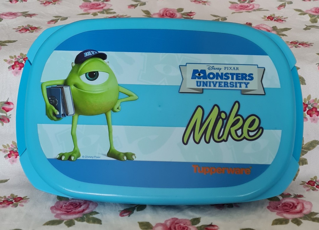 Tupperware Monster Inc. Lunch Box, Furniture & Home Living, Kitchenware ...