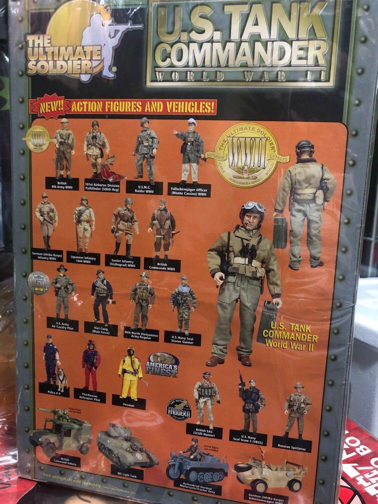 U.S.ARMY TANK COMMANDER (World War 2), Hobbies & Toys, Memorabilia ...