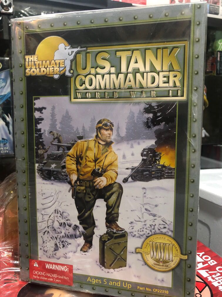 U.S.ARMY TANK COMMANDER (World War 2), Hobbies & Toys, Memorabilia ...
