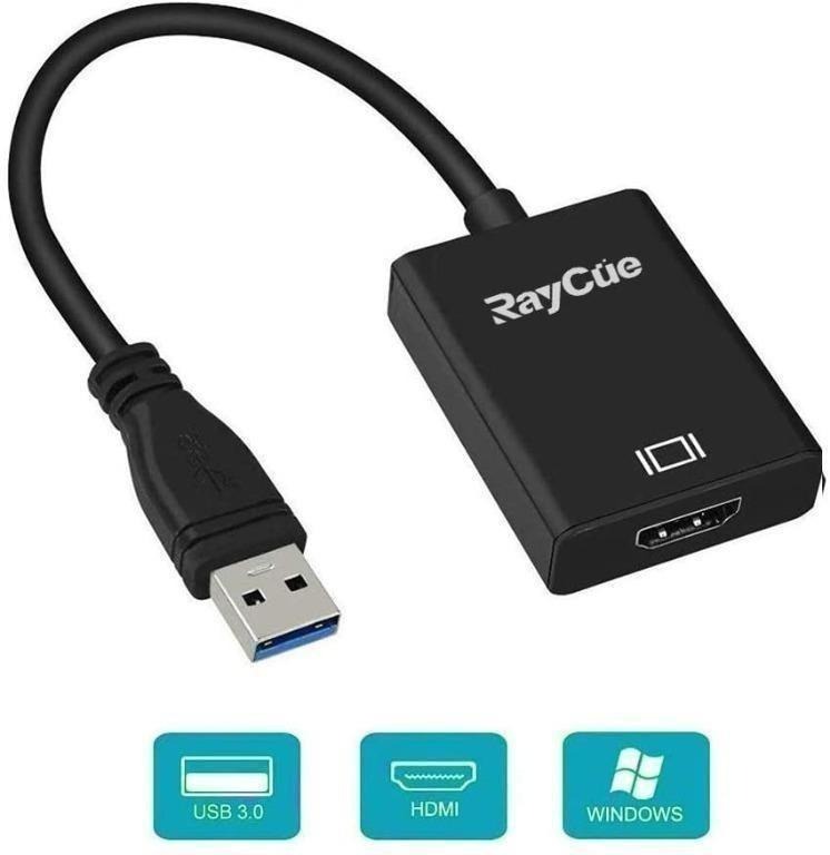 USB 3.0 to HDMI Adapter Raycue, Computers & Tech, Parts & Accessories ...