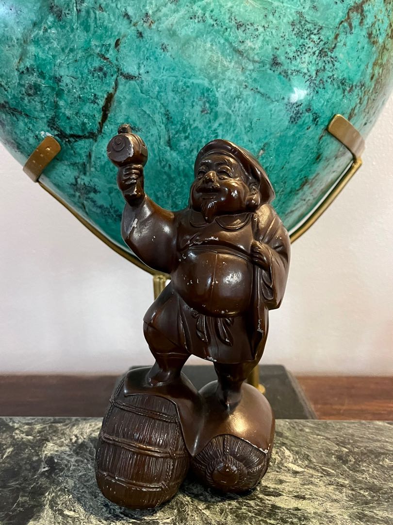 Vintage Japanese Daikoku God metal statue, Hobbies & Toys, Memorabilia ...