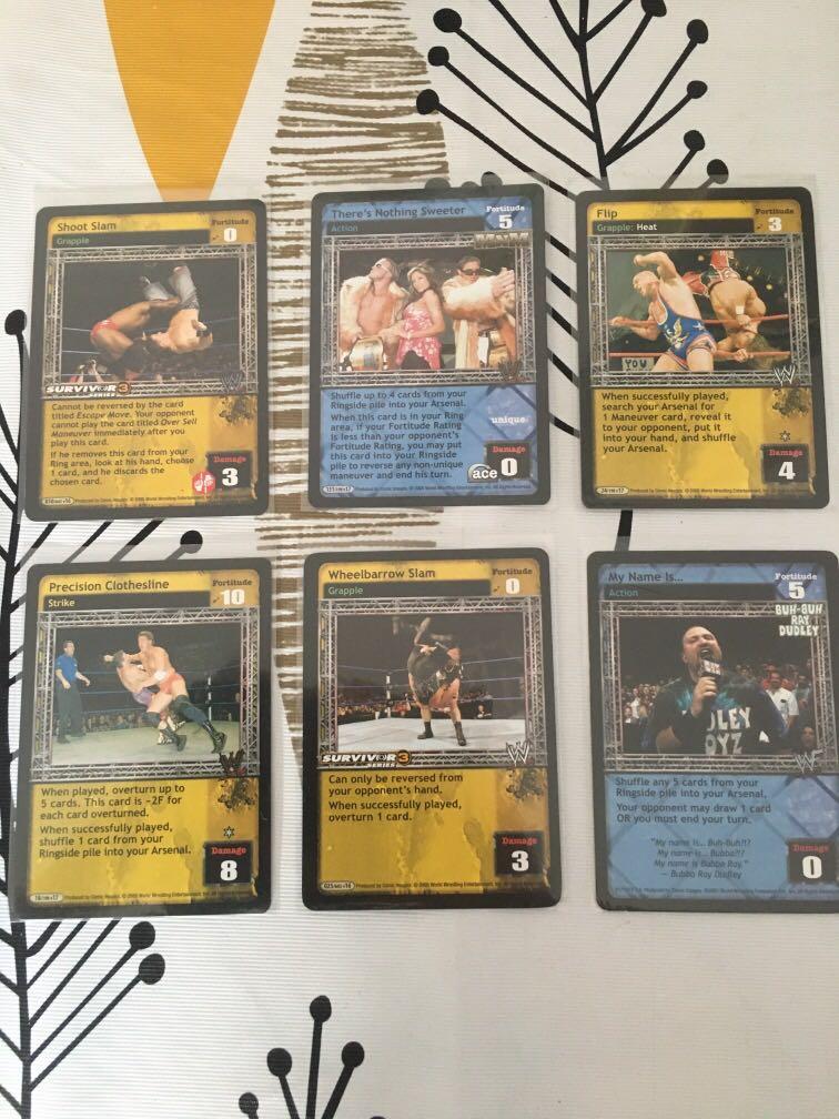 Vintage WWE cards, Hobbies & Toys, Memorabilia & Collectibles, Vintage ...