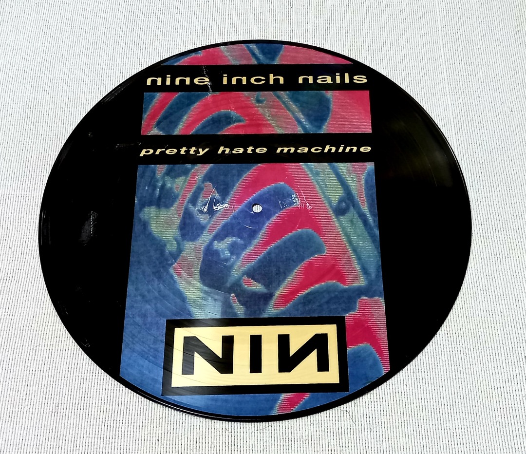 Vinyl : Nine Inch Nails - Pretty Hate Machine, Hobbies & Toys, Music ...