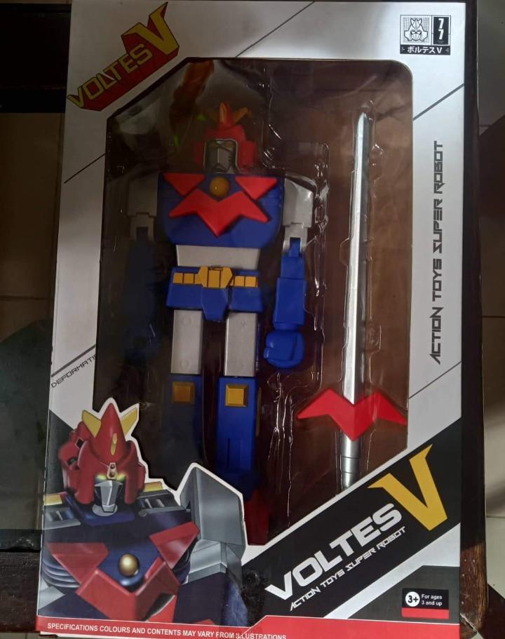 Voltes V Bootleg, Hobbies & Toys, Memorabilia & Collectibles, Vintage ...