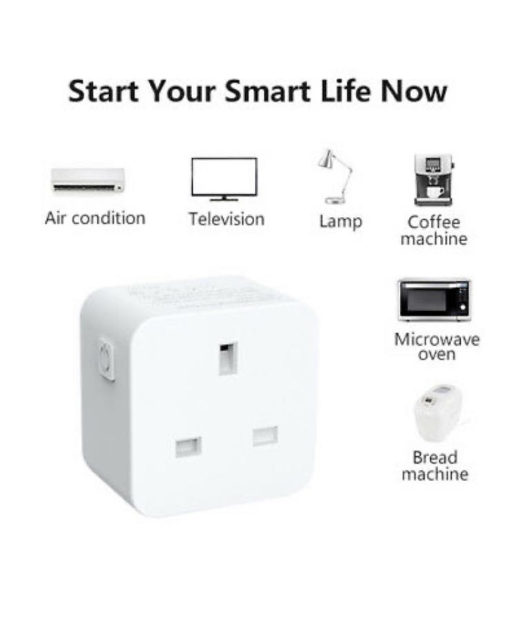 WiFi Smart Power Plug, TV & Home Appliances, Electrical, Adaptors ...