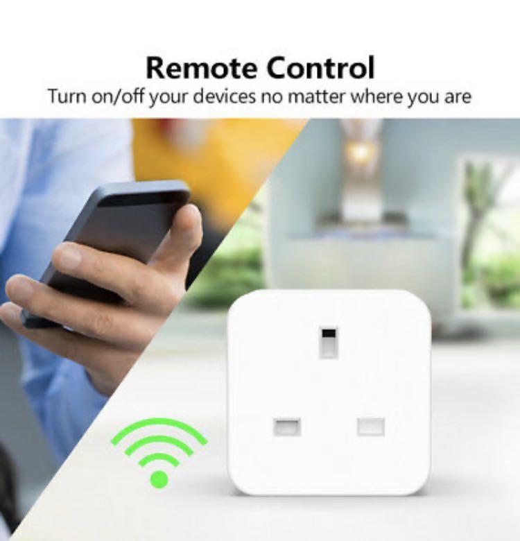 WiFi Smart Power Plug, TV & Home Appliances, Electrical, Adaptors ...
