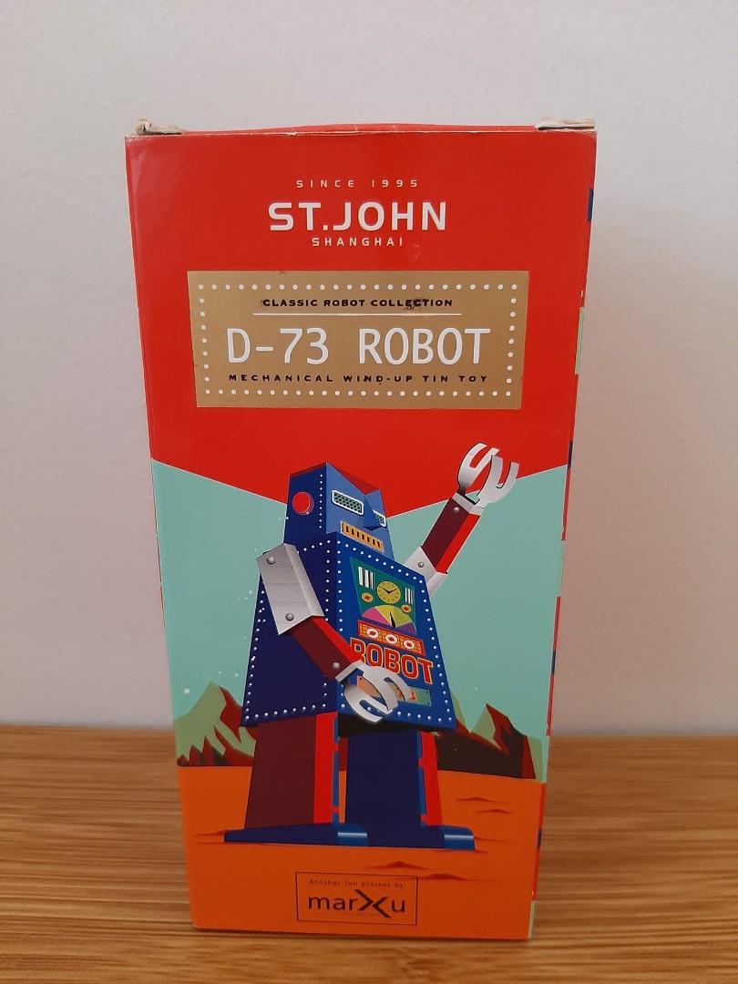 Wind Up D73 Robot Tin Toy, Hobbies & Toys, Toys & Games on Carousell