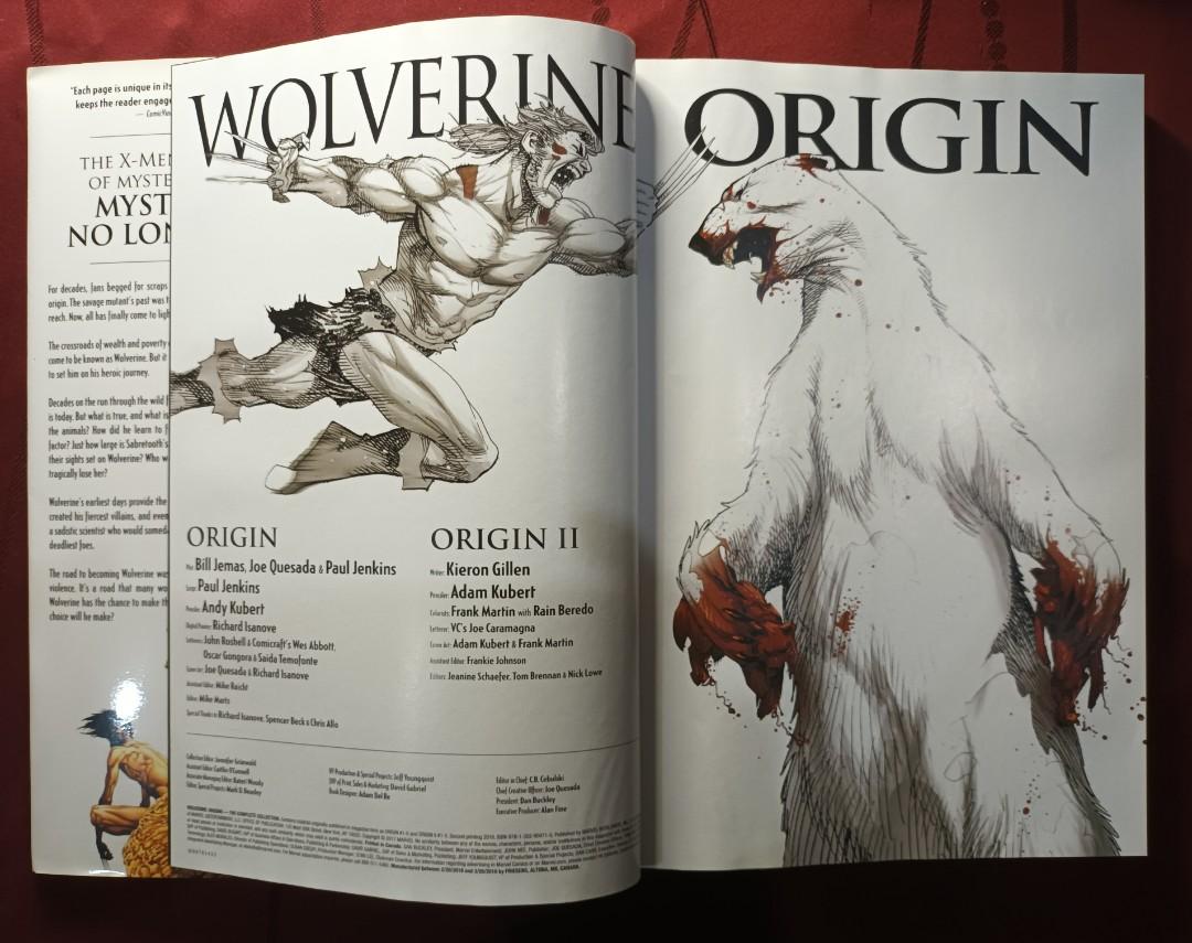 Wolverine Origin: The Complete Collection, Hobbies & Toys, Books ...