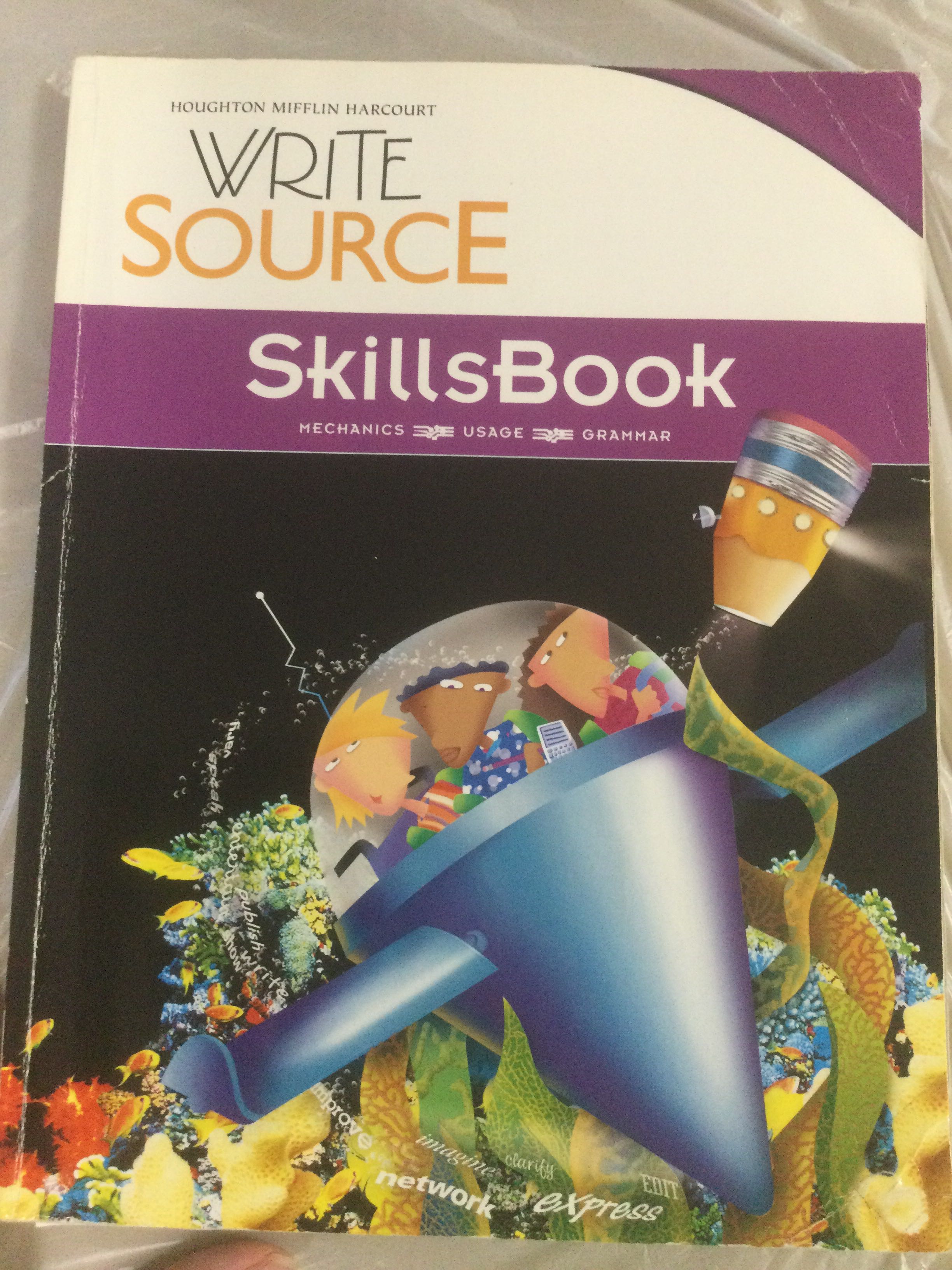write source skillsbook grade 7 English textbook mechanics usage grammar, 興趣及遊戲, 書本 & 文具, 教科書 ...