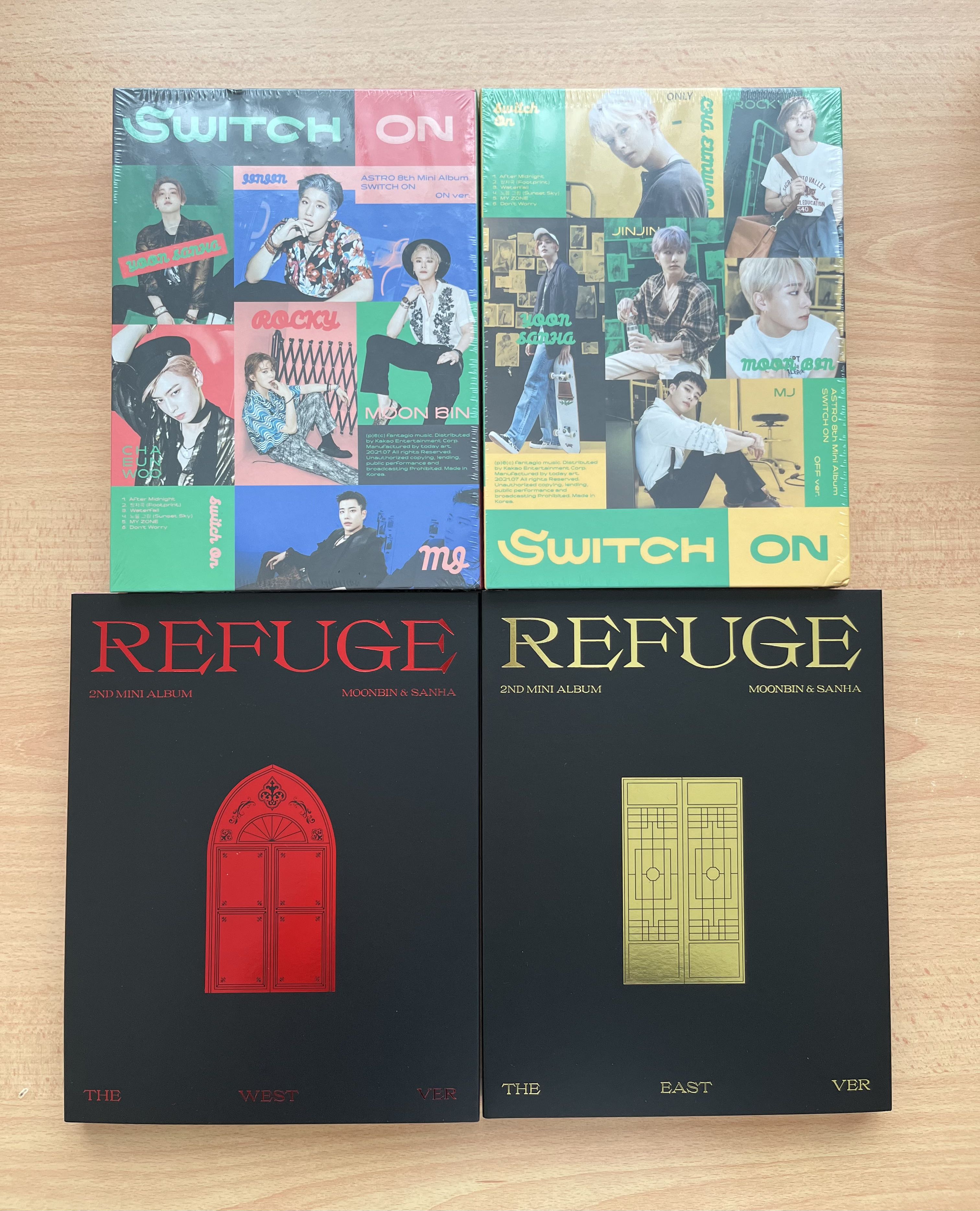 [WTS] Astro DTTSR, Refuge & Switch On albums, Hobbies & Toys ...