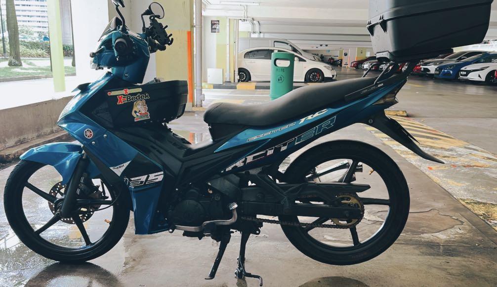 Yamaha Spark 135, Motorcycles, Motorcycles for Sale, Class 2B on Carousell
