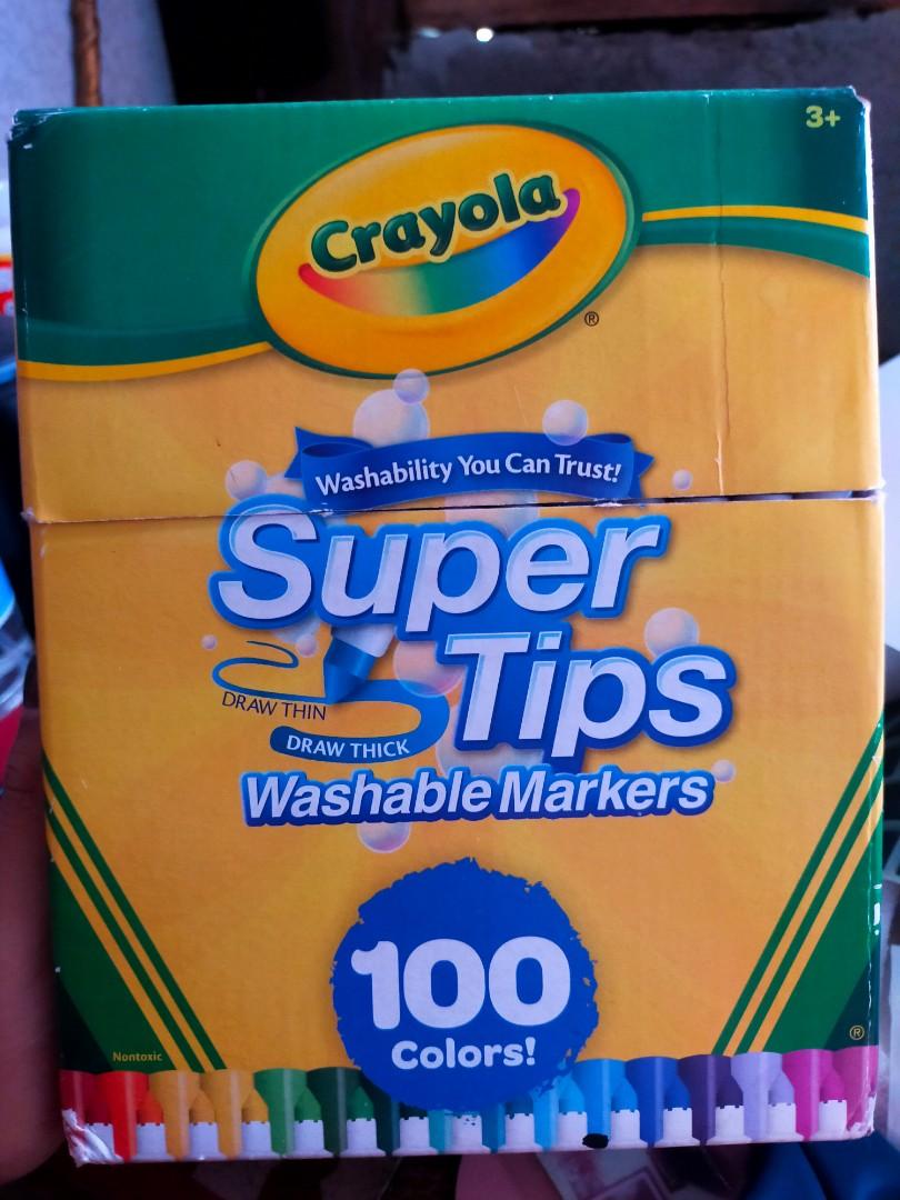 100s Crayola Supertips, Hobbies & Toys, Stationary & Craft, Stationery ...