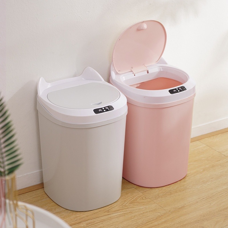 17L Auto Sensor Dustbin Smart Automatic Waste Bucket Household Trash ...
