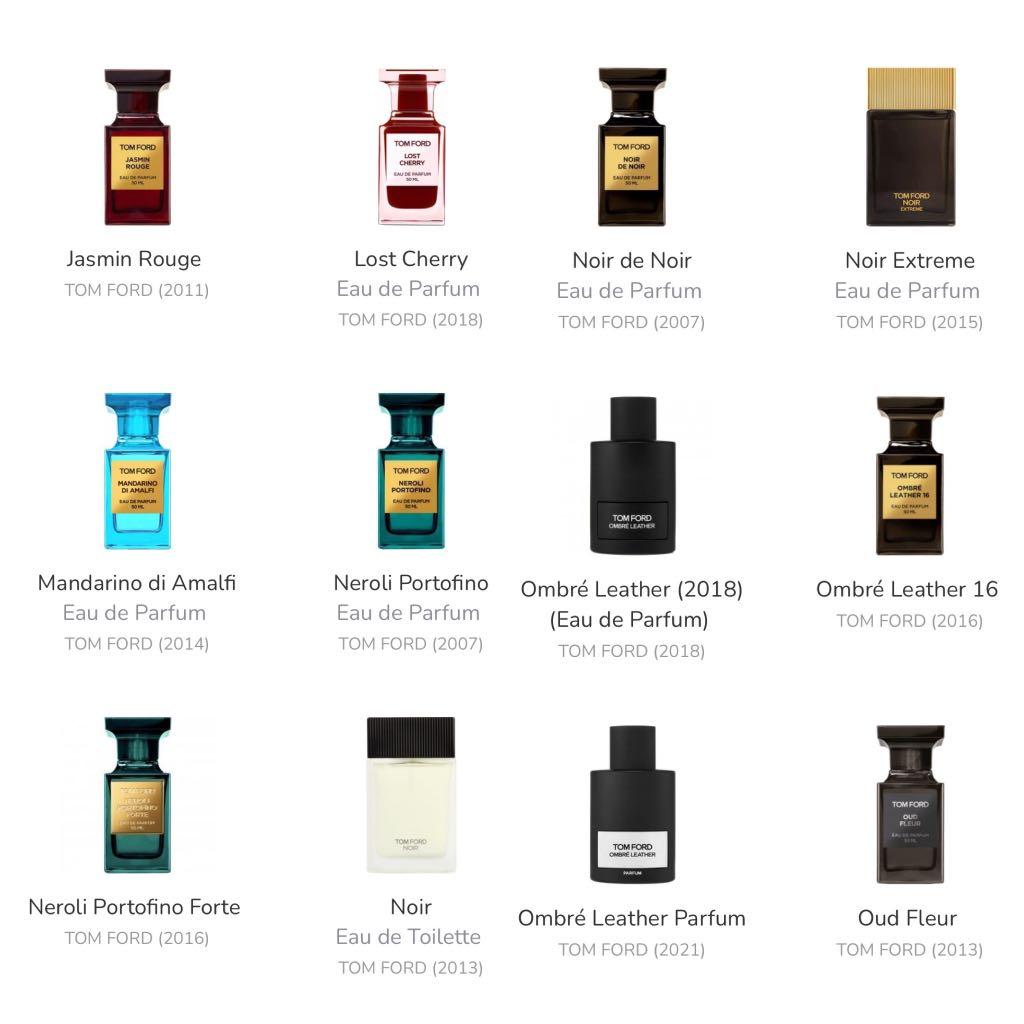 [5mL DECANTS] TOM FORD PRIVATE BLENDS AND SIGNATURE LINE, Beauty ...