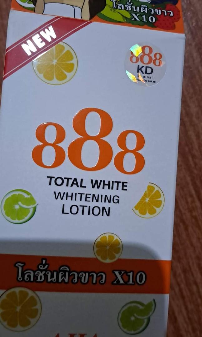 888 total white whitening lotion(original), Beauty & Personal Care ...