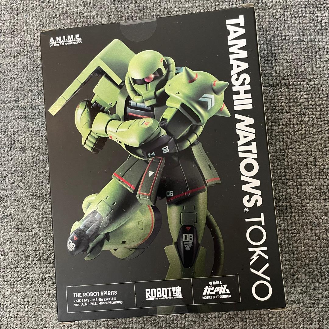 現貨 ️日版 ROBOT魂 ＜SIDE MS＞ MS-06 量産型渣古 ver. A.N.I.M.E. 限定, 興趣及遊戲, 玩具 & 遊戲類 ...