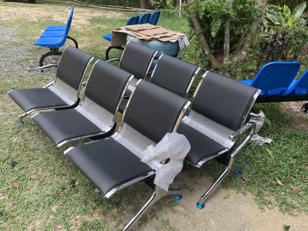 - STEEL CHROME GANG CHAIR - CUSTOM COLOR -, Furniture & Home Living ...