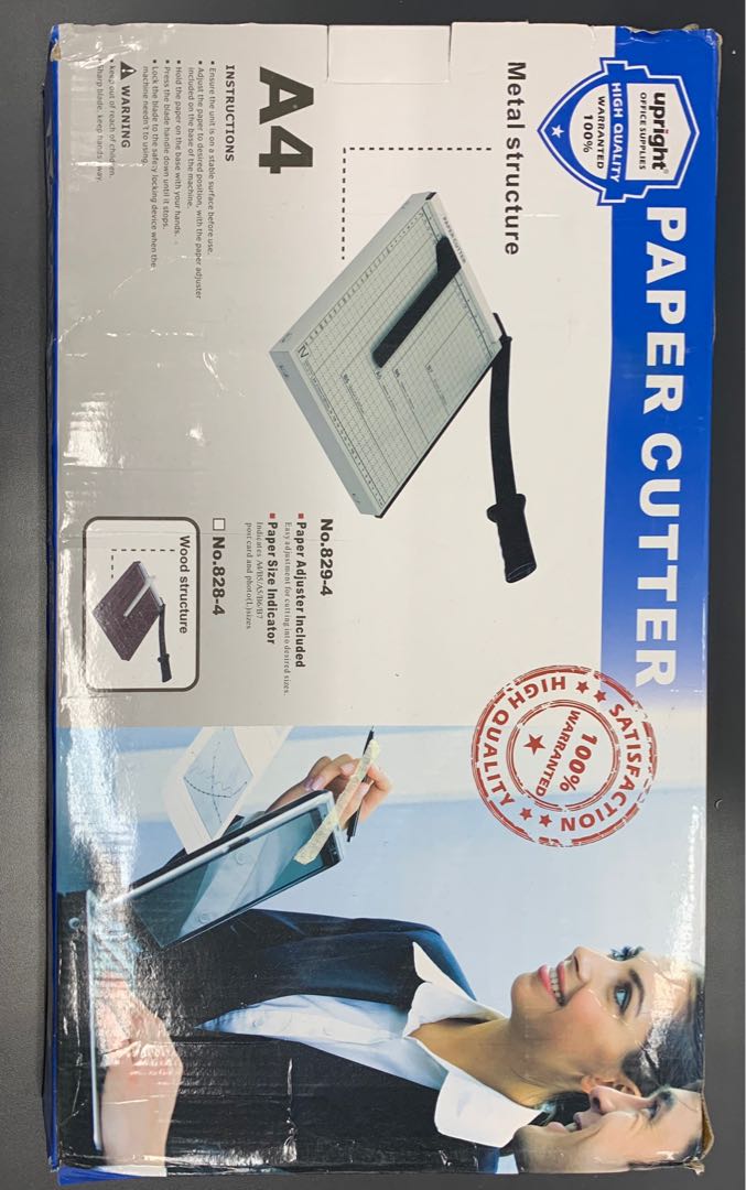 A4 Metal Paper Cutter White, Looking For on Carousell