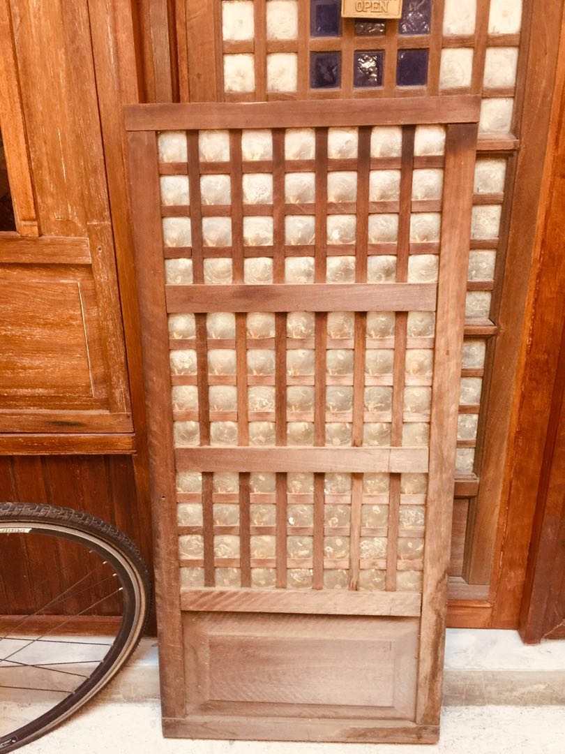 Antique windows capiz, Furniture & Home Living, Outdoor Furniture on ...