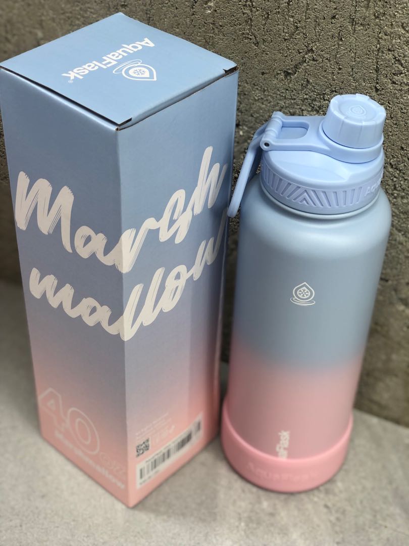 Aquaflask Limited Edition 40oz Marshmallows, Furniture & Home Living, Kitchenware & Tableware ...