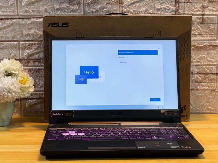 Asus TUF Gaming A15 FA506IHR AMD Ryzen 5 8GB RAM 512GB SSD, 4GB NVIDIA ...