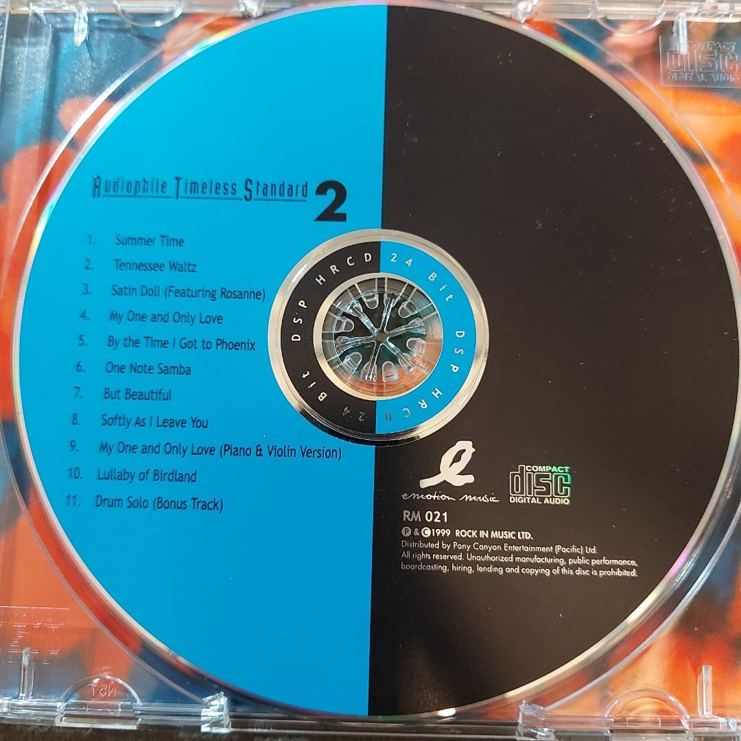 試機碟．AUdiophiLe timeLess standard 精選 CD (99年 舊版) 呂珊 rosanne, 興趣及遊戲, 音樂 ...