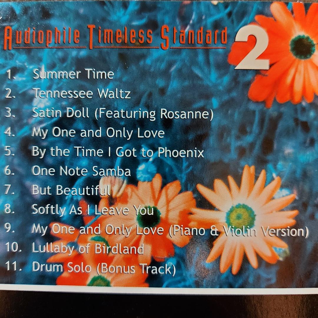 試機碟．AUdiophiLe timeLess standard 精選 CD (99年 舊版) 呂珊 rosanne, 興趣及遊戲, 音樂 ...