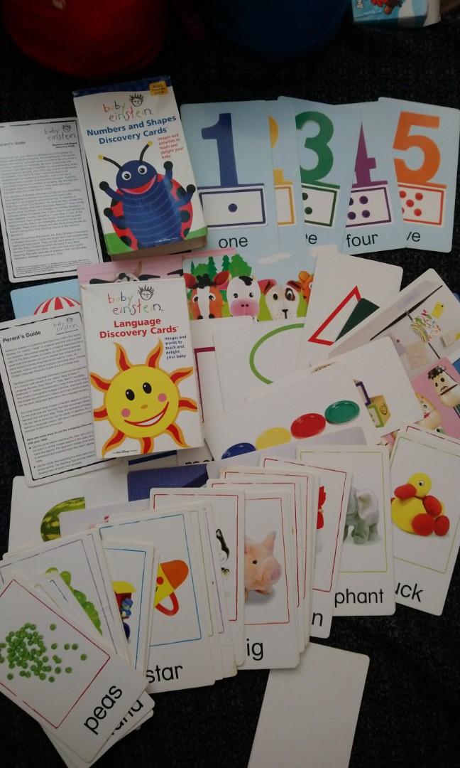 baby einstein Discovery Cards, Hobbies & Toys, Toys & Games on Carousell