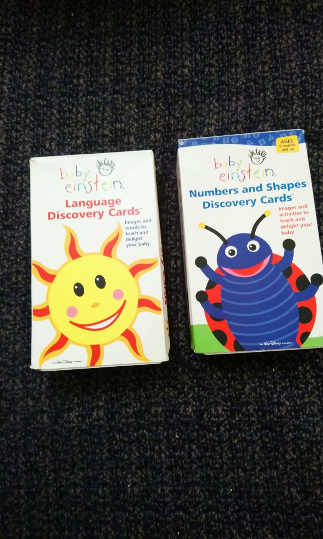 baby einstein Discovery Cards, Hobbies & Toys, Toys & Games on Carousell