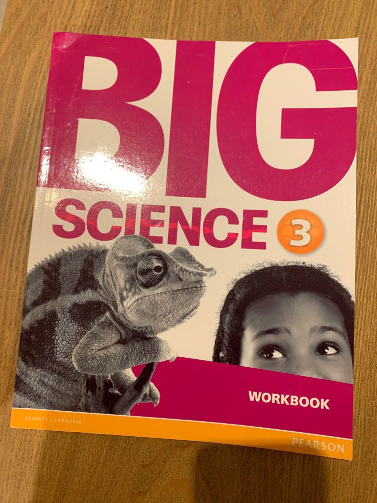 Big Science 3 workbook, 興趣及遊戲, 書本 & 文具, 教科書 - Carousell