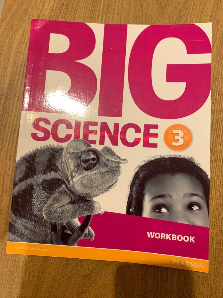 Big Science 3 workbook, 興趣及遊戲, 書本 & 文具, 教科書 - Carousell