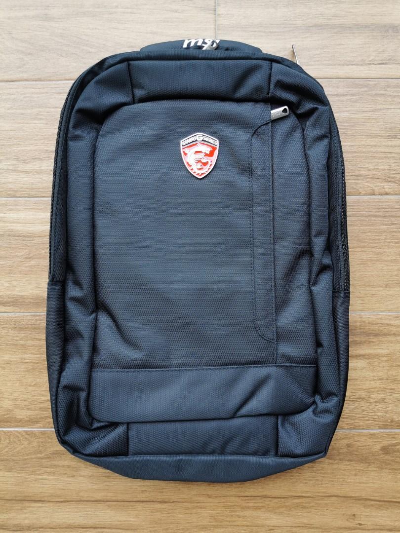 BN MSI Gaming Backpack, Men's Fashion, Bags, Backpacks on Carousell