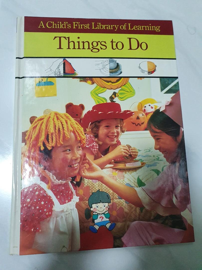 Book Things To Do, Hobbies & Toys, Books & Magazines, Children's Books ...