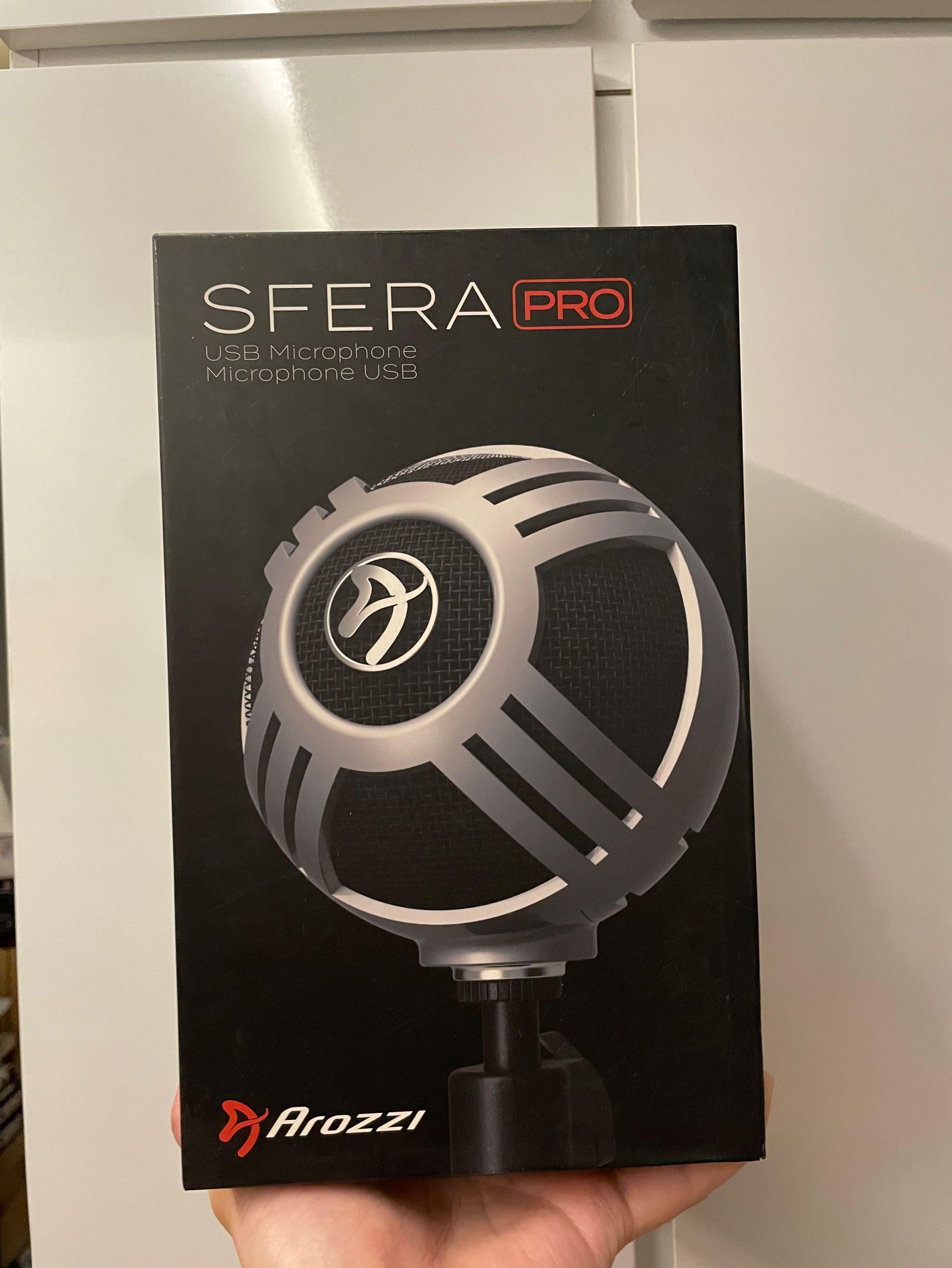 Brand new Arozzi sfera pro usb microphone, Audio, Microphones on Carousell