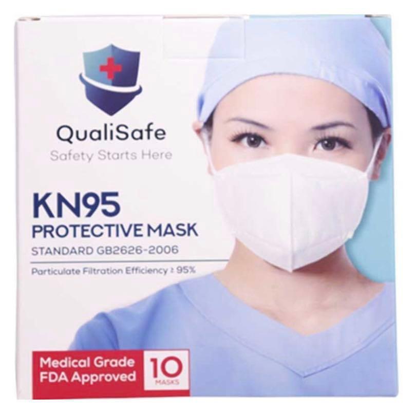 Brand New Authentic QualiSafe KN95 Protective Face Mask Medical Grade ...