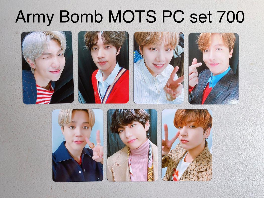 BTS Army Bomb MOTS PC set, Hobbies & Toys, Memorabilia & Collectibles ...